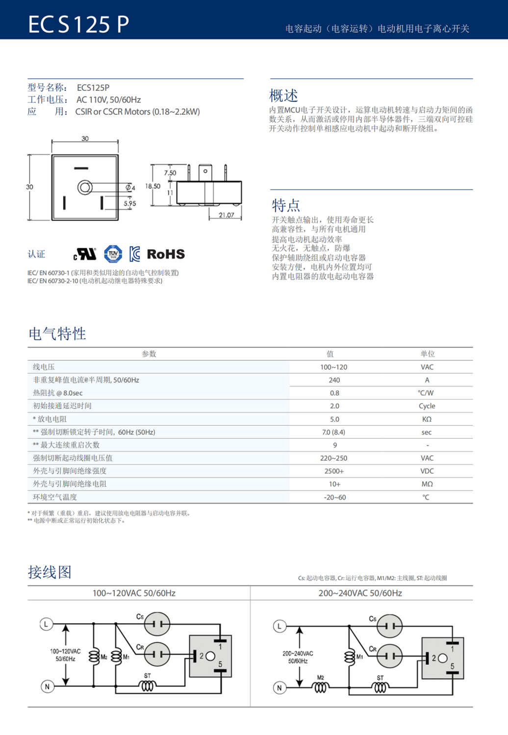 ECS125P - 上海韩施电气自动化设备有限公司